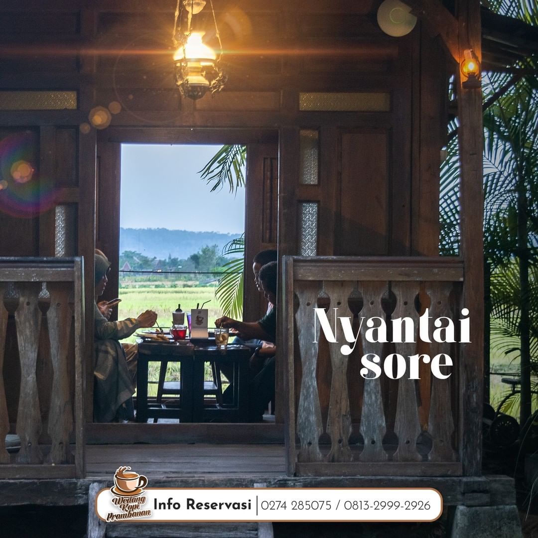Resto Pinggir Sawah Area Prambanan Untuk Kuliner Akhir Pekan – Wedang ...